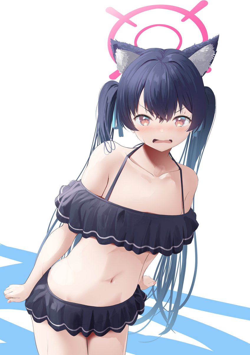 ブルアカ「水着セリカ#ブルアカ #Bluearchive 」|ハヤオキ＠僕ラブ37【ニ38】4月以降の絵のご依頼＆skeb募集中のイラスト