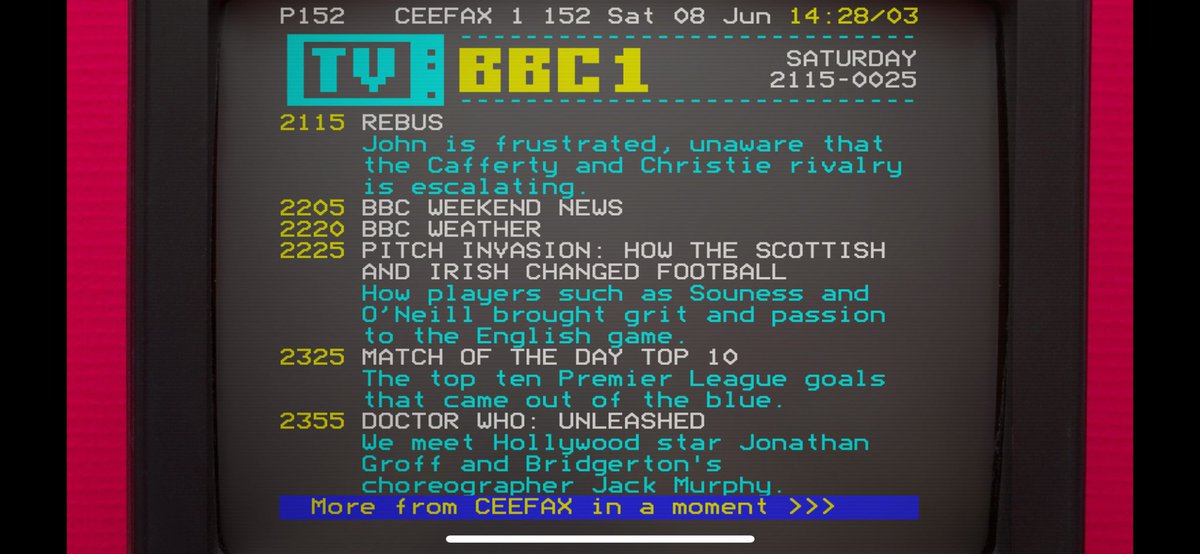 Pages from Ceefax - a Teletext tribute site (@pfceefax) / Posts / X
