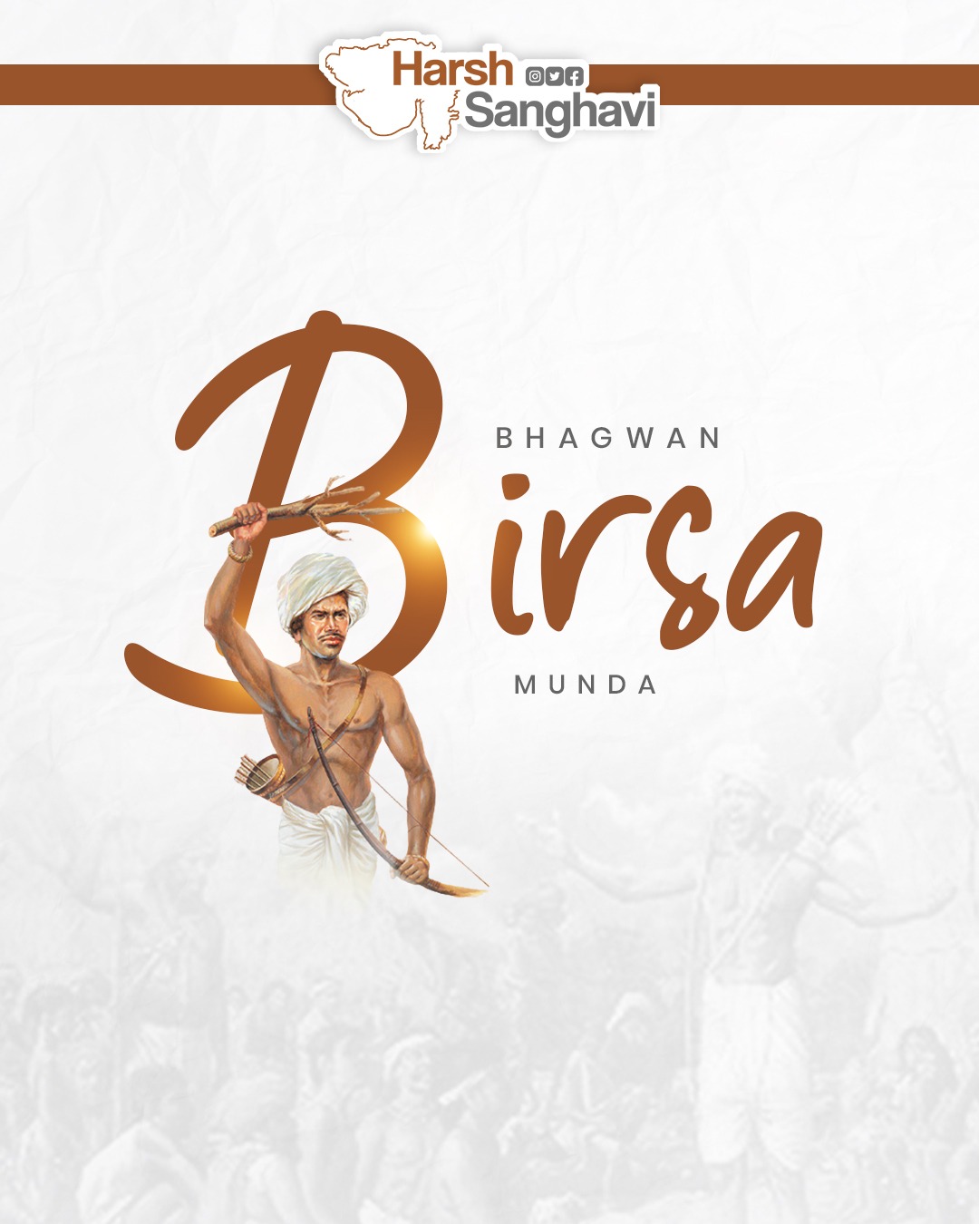 Birsa Munda Logo BIRSA MUNDA: THE GREAT WARRIOR: Amazon.co.uk:
