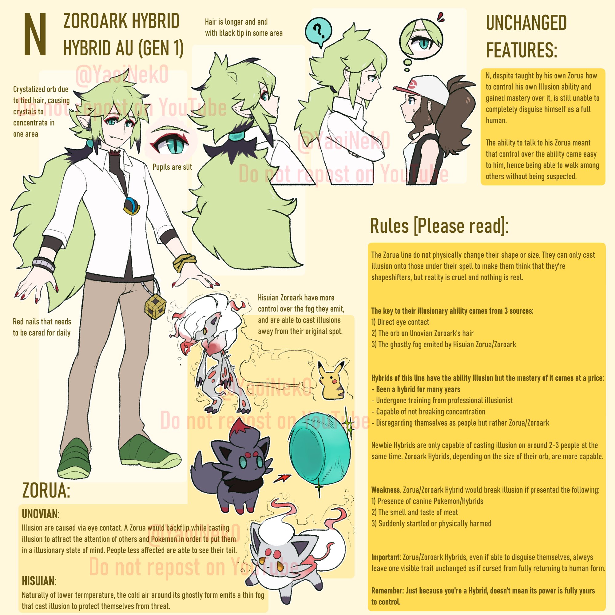 N Zoroark Profile For N's Zoroark