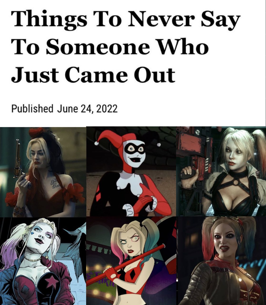 Memes With Harley Quinn