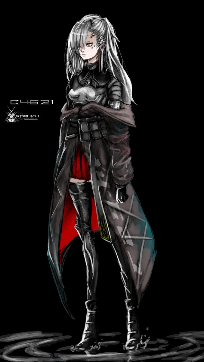 「線画出来た 」RARUKU@有償依頼募集中の漫画