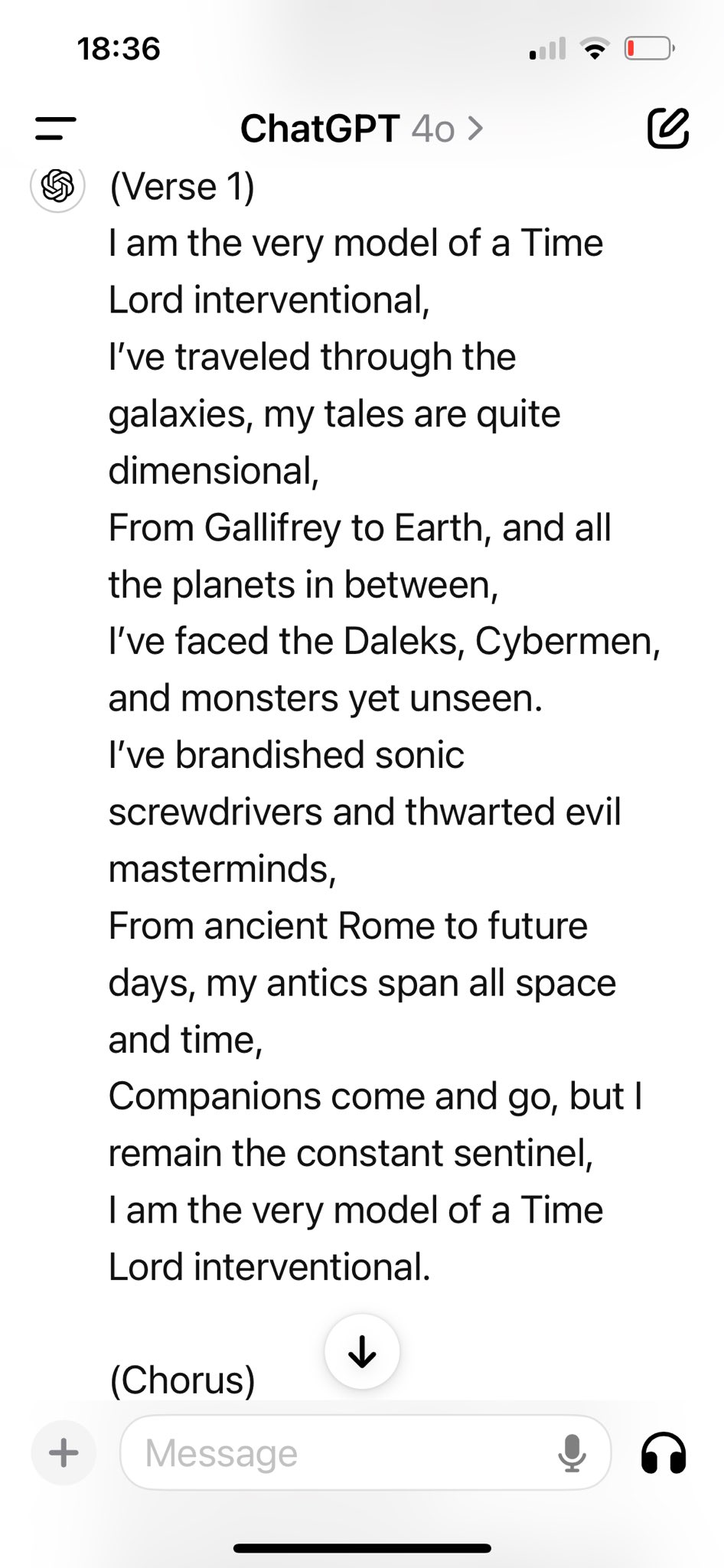 Im So Sorry Doctor Who