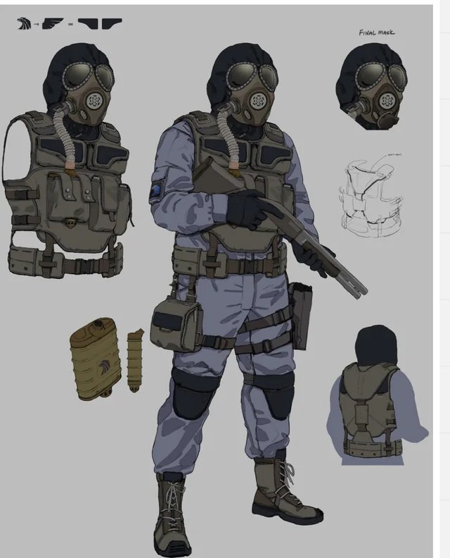Mask Stalker Concept Art Stalker Anomaly/GAMMA Is BRUTAL