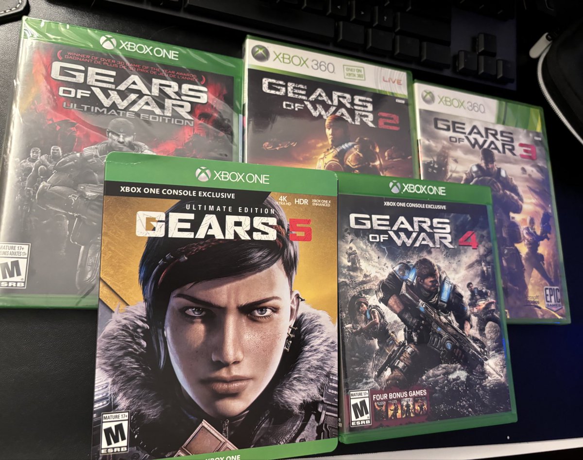 besides doom, i’d say gears is pound for pound the most high quality ...