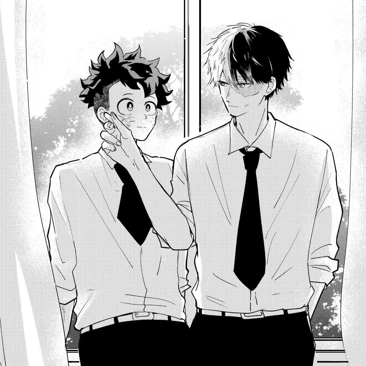 「1年生「あ!mdry先輩とtdrk先…輩…だ?」 tdizのファンの1年がうっかり垣間見ちゃうやつ 」イノの漫画