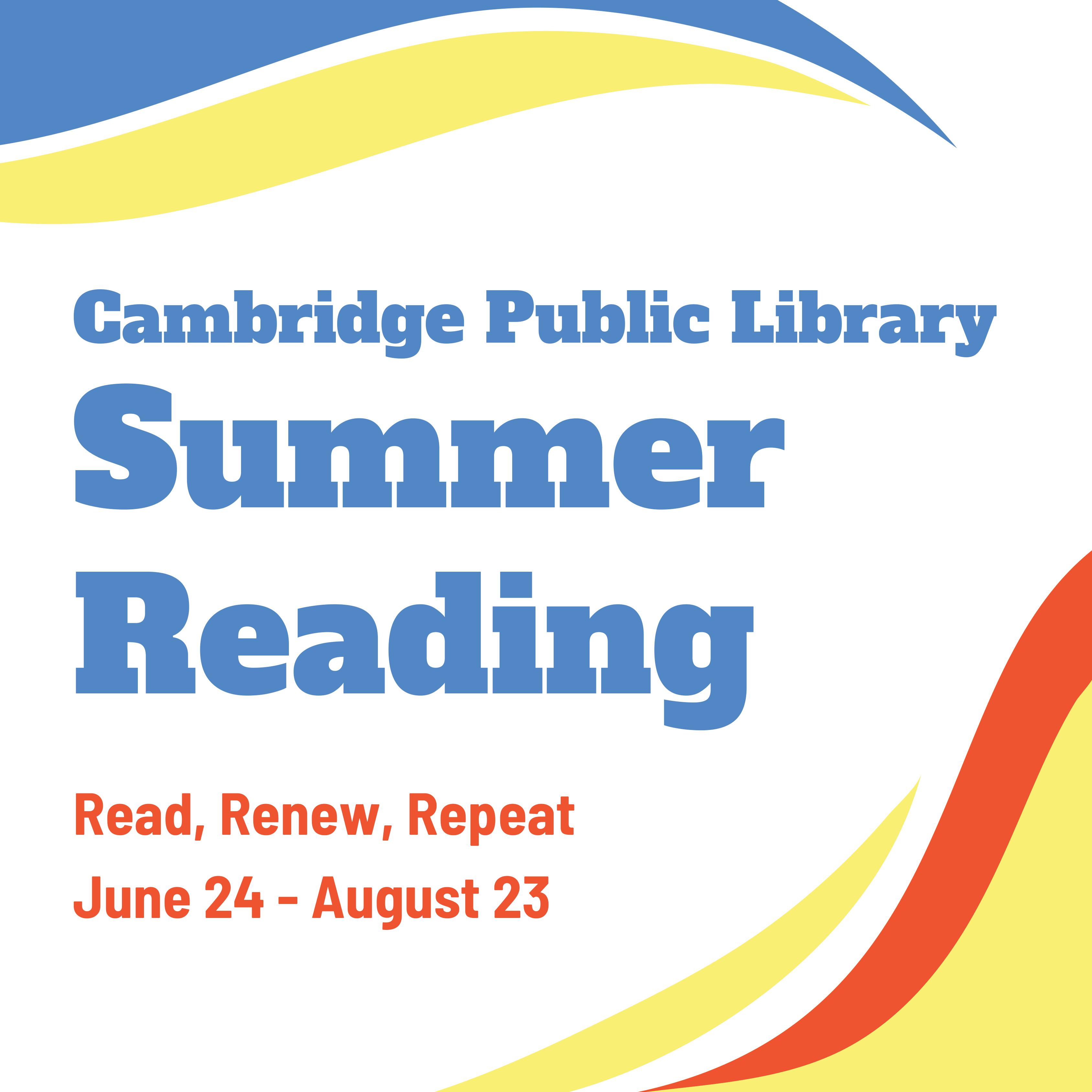 Cambridge Public Library on X: Announcing 2024 Summer Reading🎋 Descubra ...
