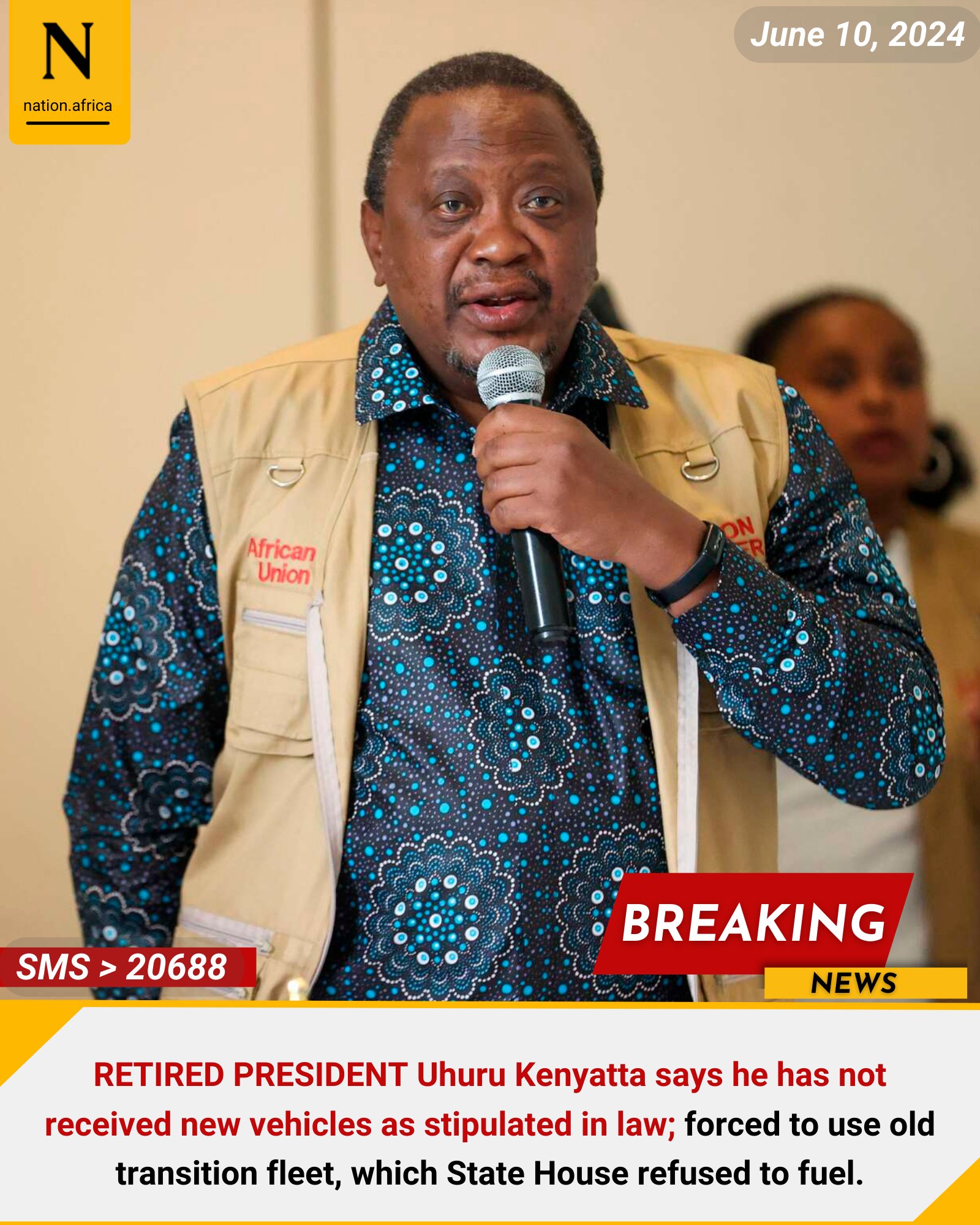 Uhuru Kenyatta 2024