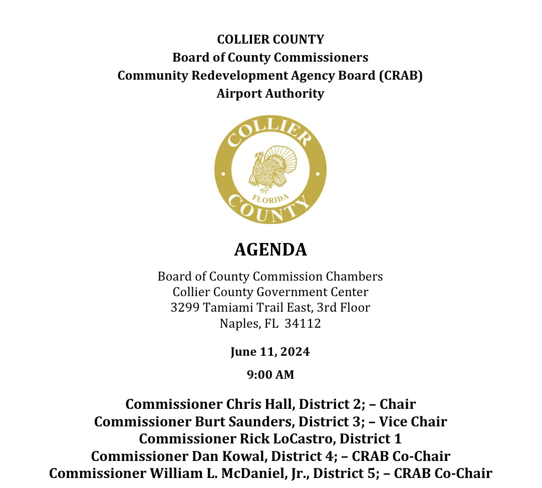 Naples Florida County Government Collier County & Local News For