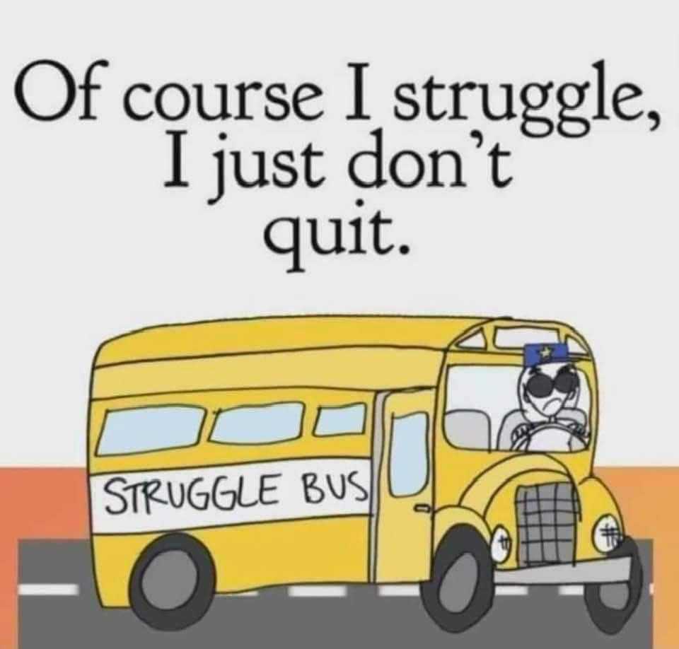 Memes Struggle Bus