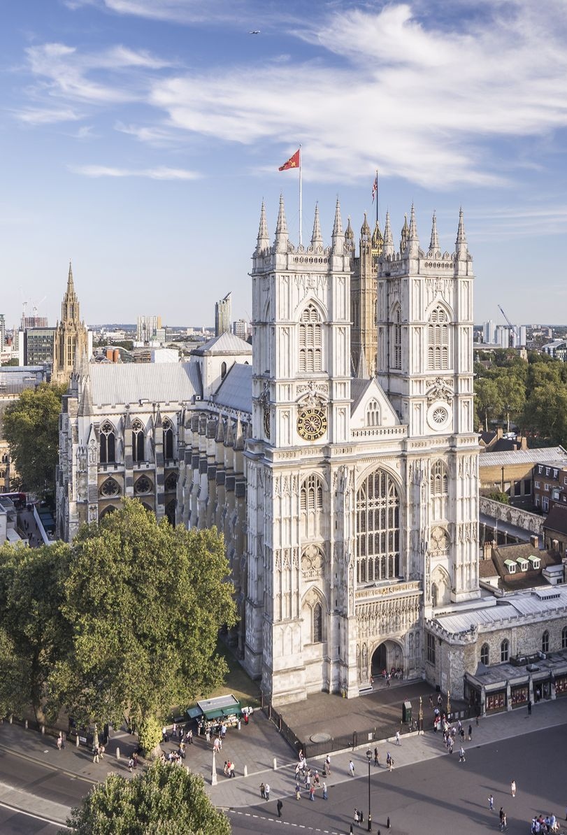England is filled with literally hundreds of colossal, ruined churches ...