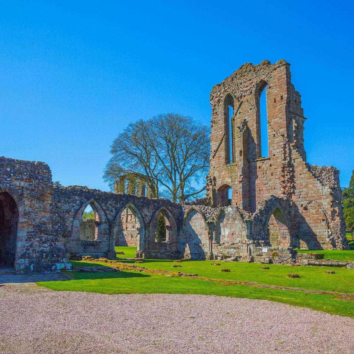 England is filled with literally hundreds of colossal, ruined churches ...