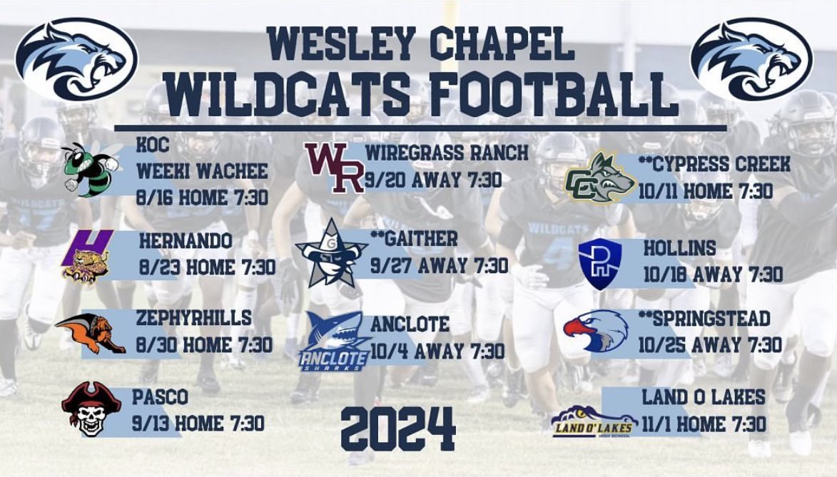 Wesley Chapel High School Logo Wiregrass Ranch High School (Wesley
