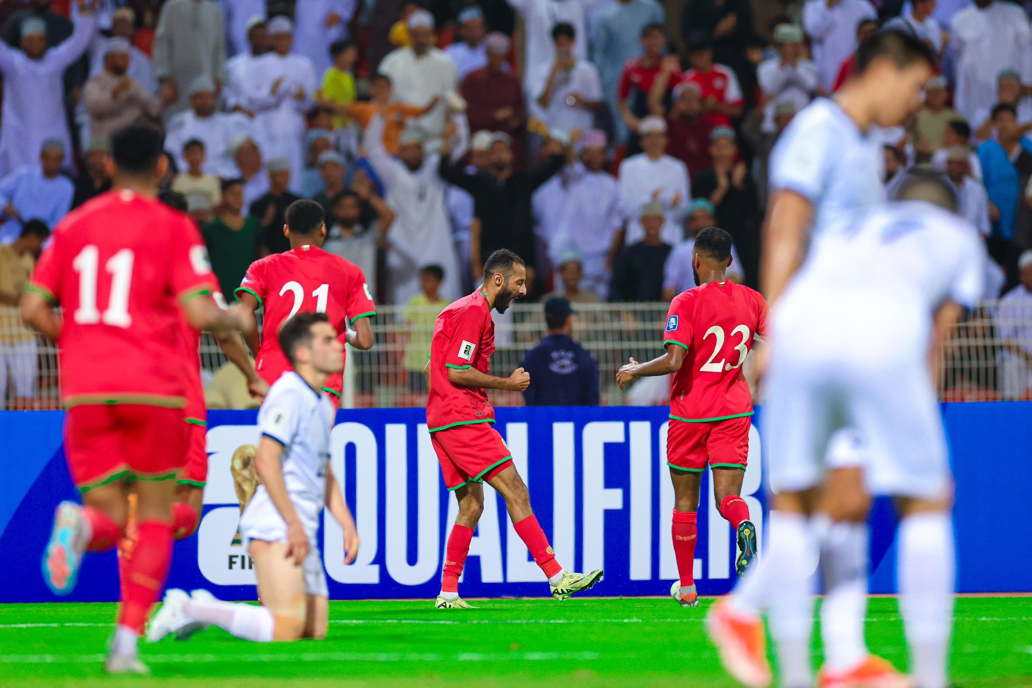 Oman Football Team Logo Oman Football Soccer Team Fans Editorial Stock
