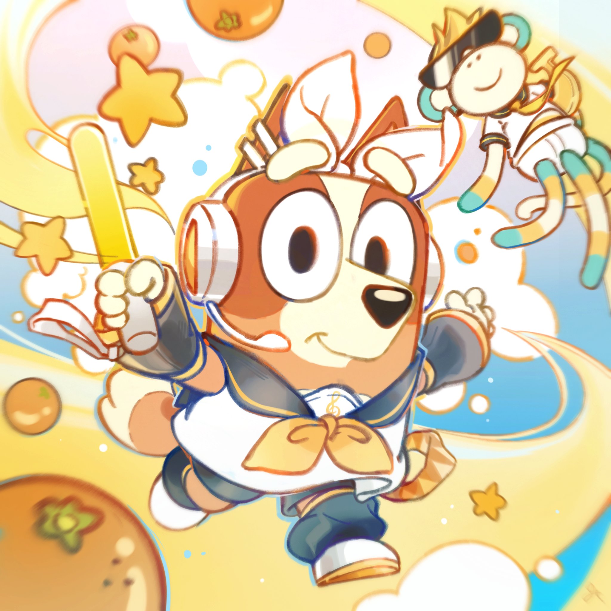 256683 - safe, artist:dm29, bandit heeler (bluey), bingo heeler (bluey), bluey heeler (bluey ...