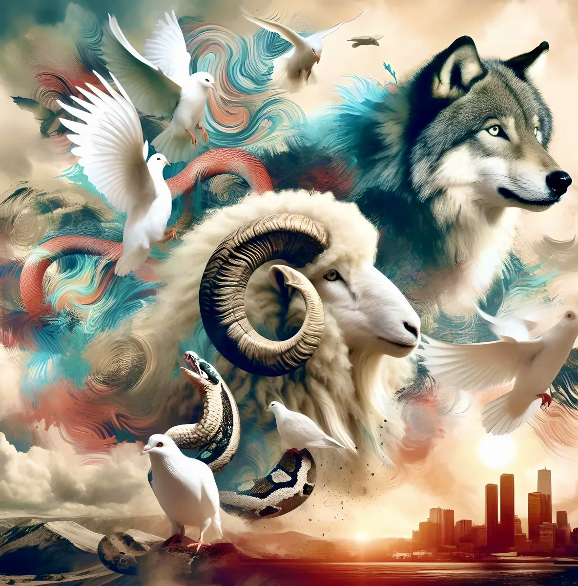 Behold, I send you forth as sheep in the midst of wolves: be ye ...