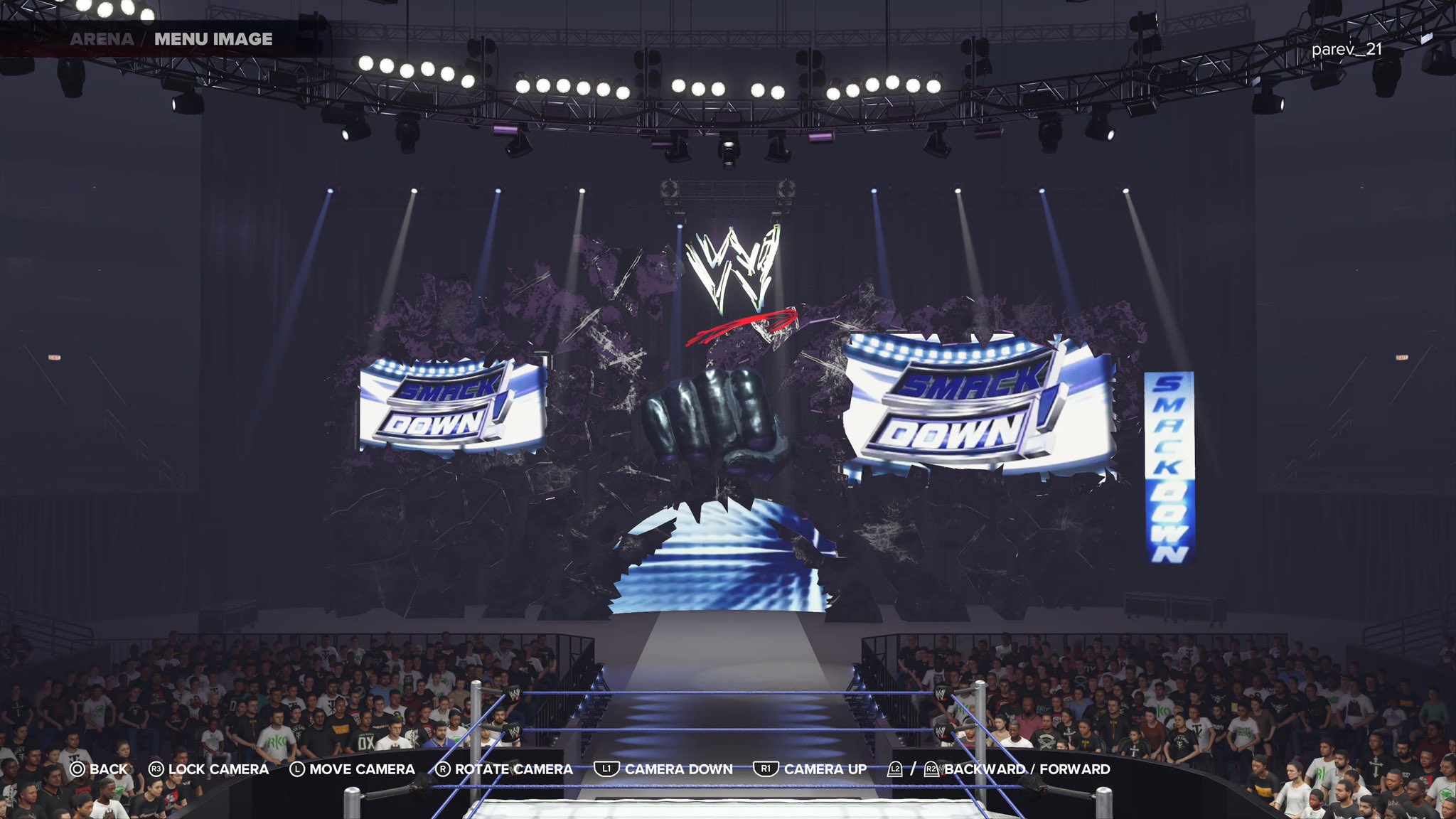 Wwe Smackdown Fist Arena Kurt Angle Points Out That SmackDown Has A