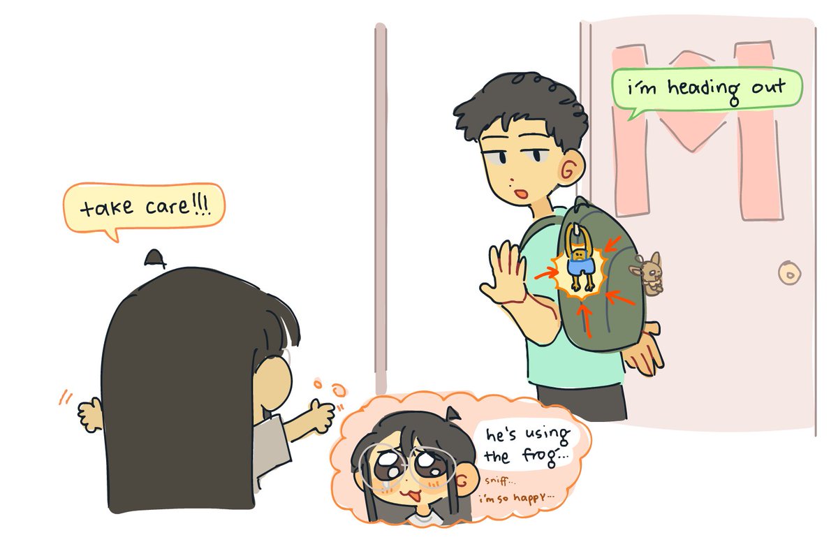 「yapper and yapped at」shar •̀.̫•́ の漫画