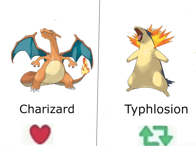 Typhlosion Evolution Chart