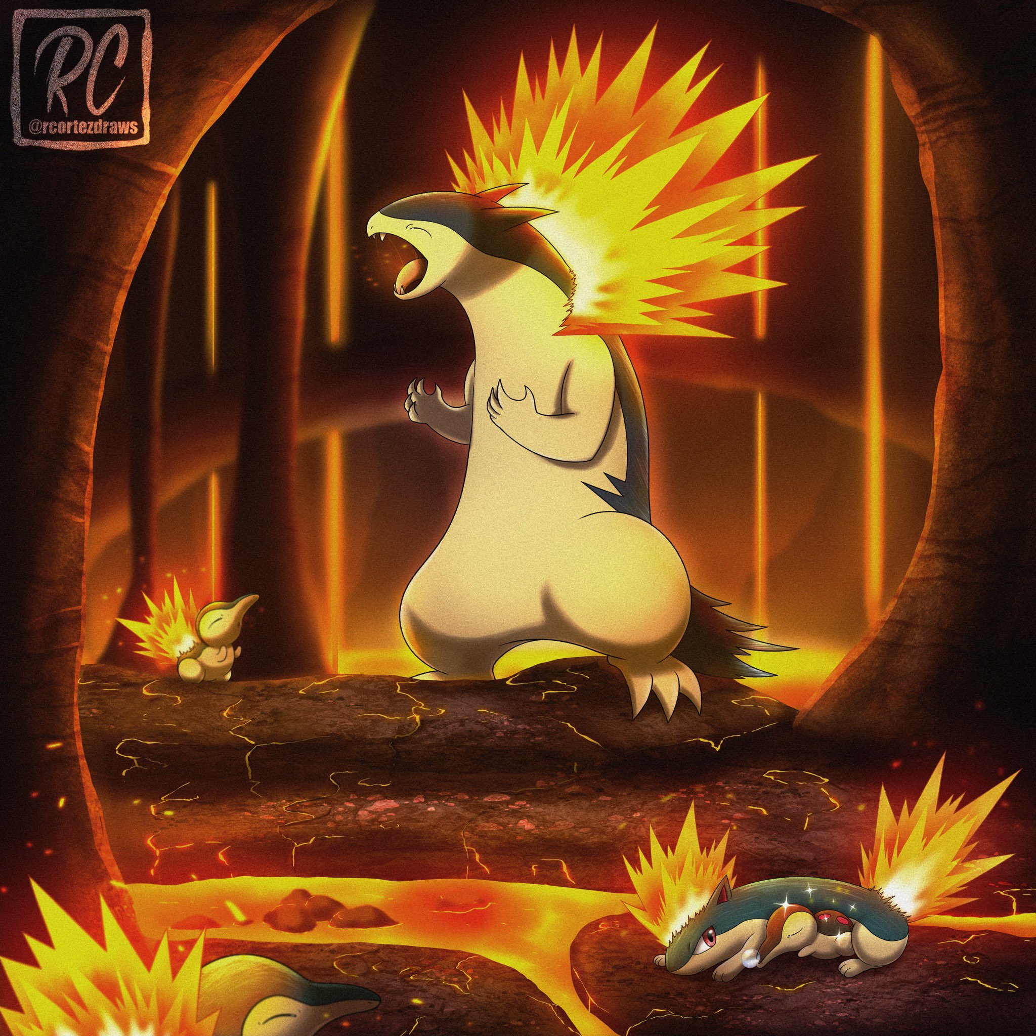 Typhlosion Wallpaper
