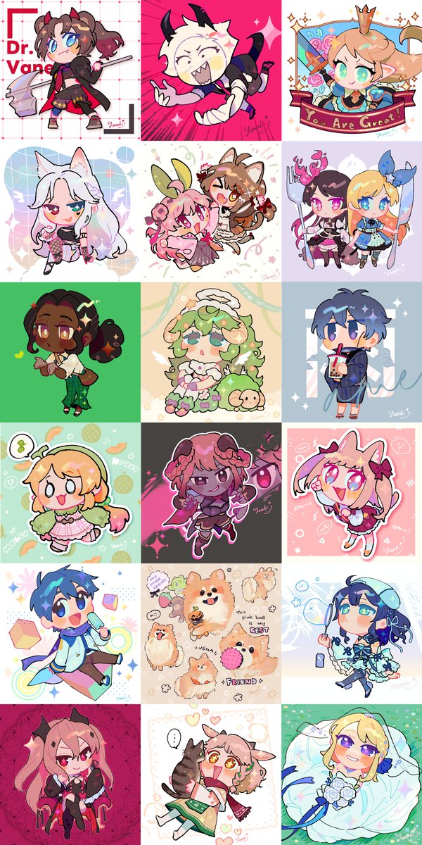 「SOMEONE PLEASE PRAISE ME I FINISHED ALL 60 COMMISSIONS IN A」YOOKI（よーき ...