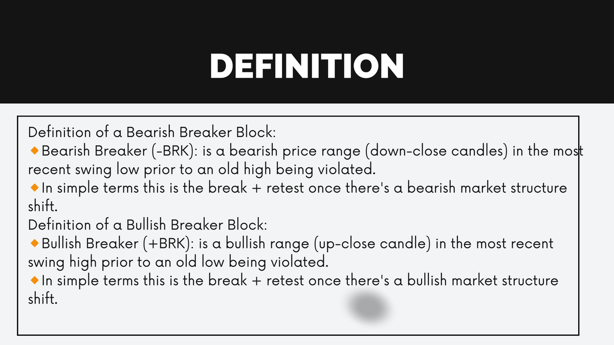 How To Understand Breaker Block A Education Thread 🧵 Like 🩷 Share 📢 ...