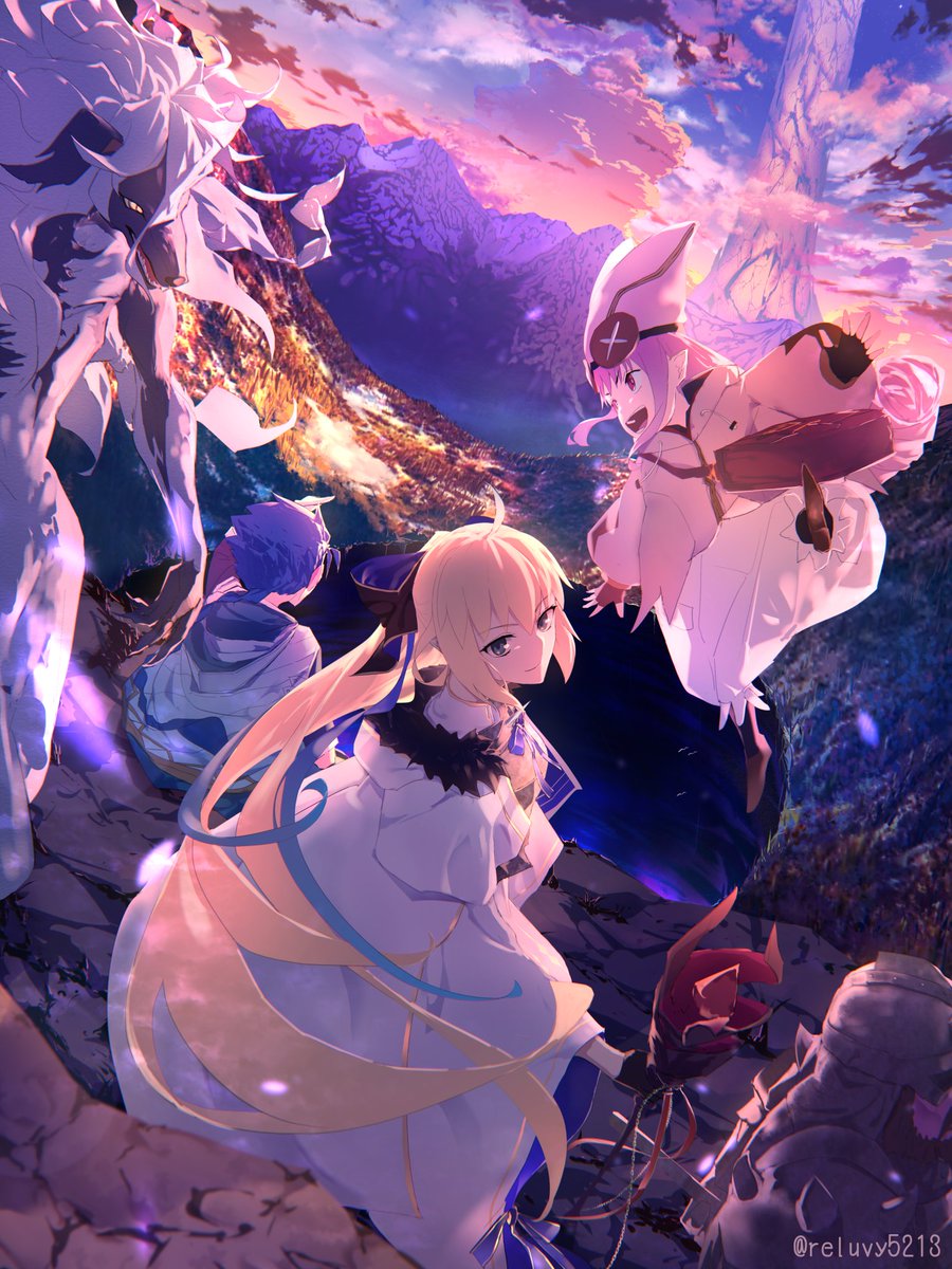 FGO「トネリコ一行 #FGO #これでフォロワーさん増えました」|レルビィ C101新刊委託のイラスト