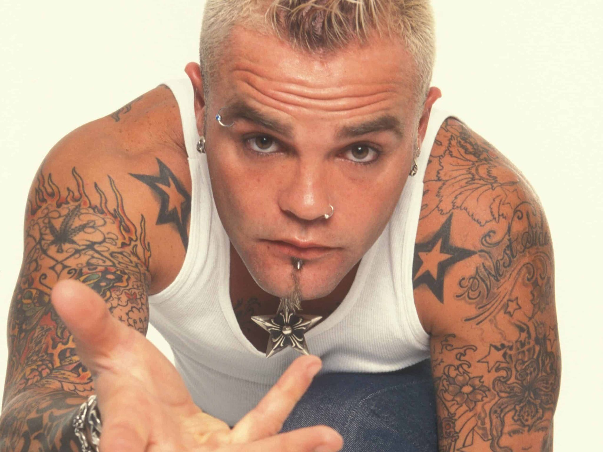 Shell Shock Tattoos Shifty Shellshock, Crazy Town's Lead Singer, Dead