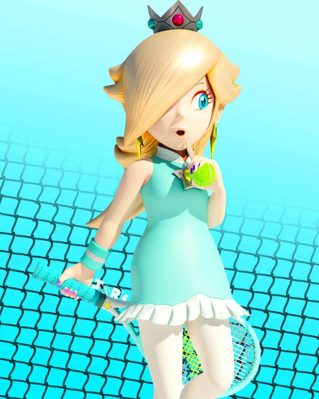Prinses Rosalina Sport This New Official Rosalina Render Went Under