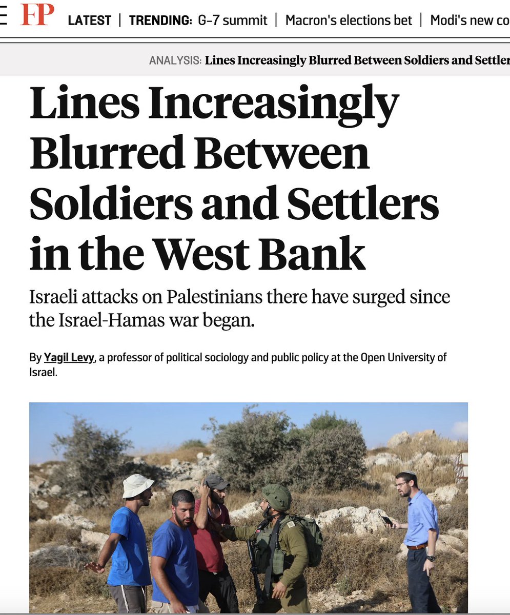 A Brief History of Israel's Use of (Israeli) Human Shields. A 🧵 ...