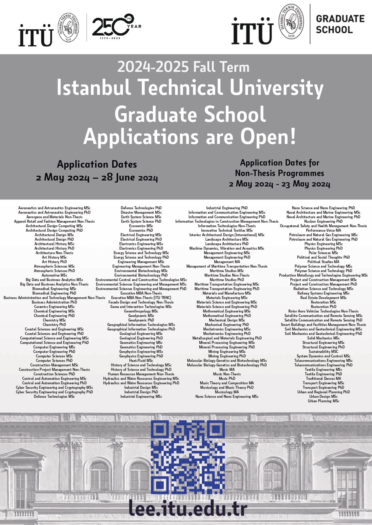 Istanbul Technical University Architecture Istanbul Teknik
