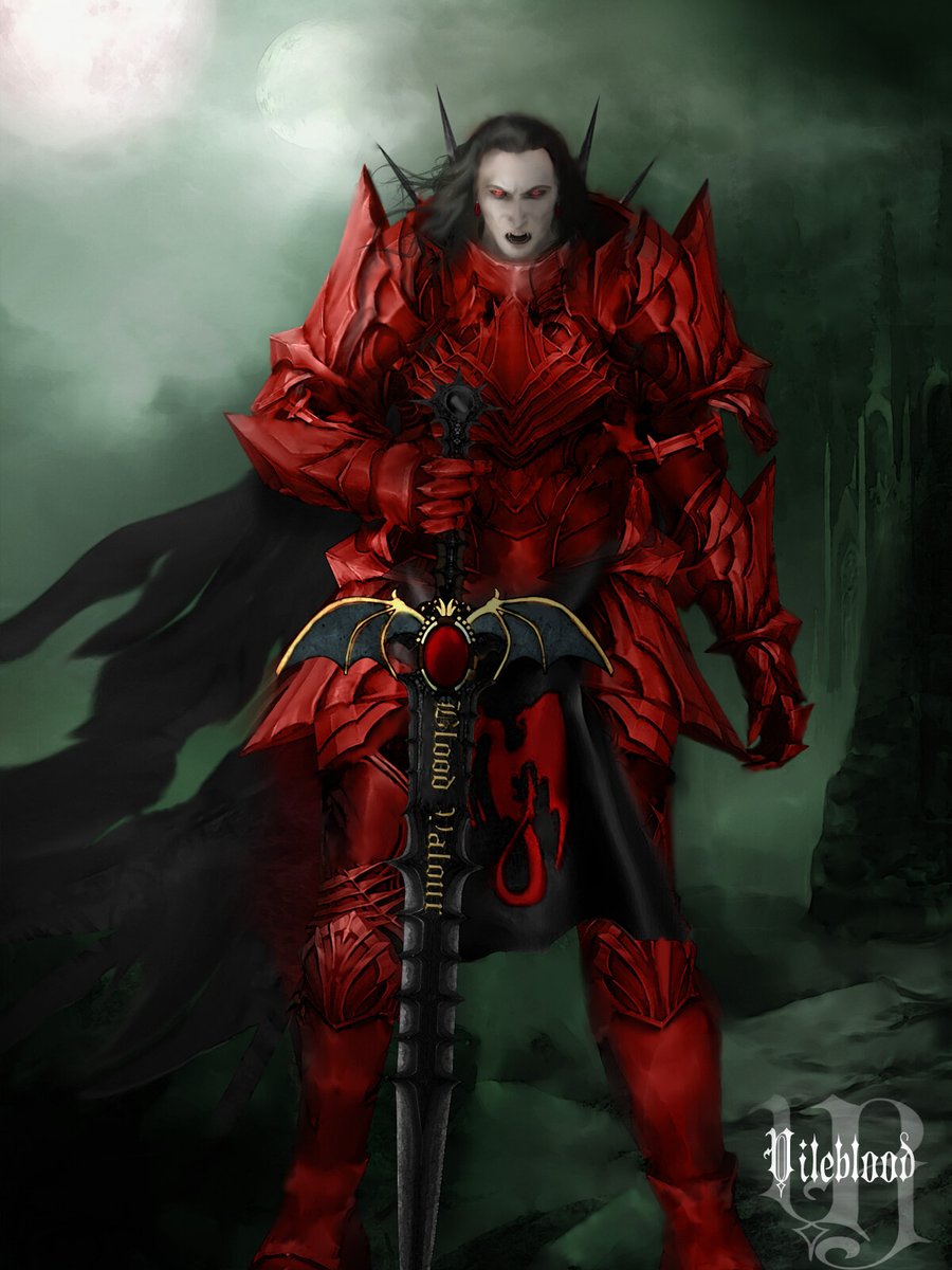 Warhammer Fantasy Vampire Art