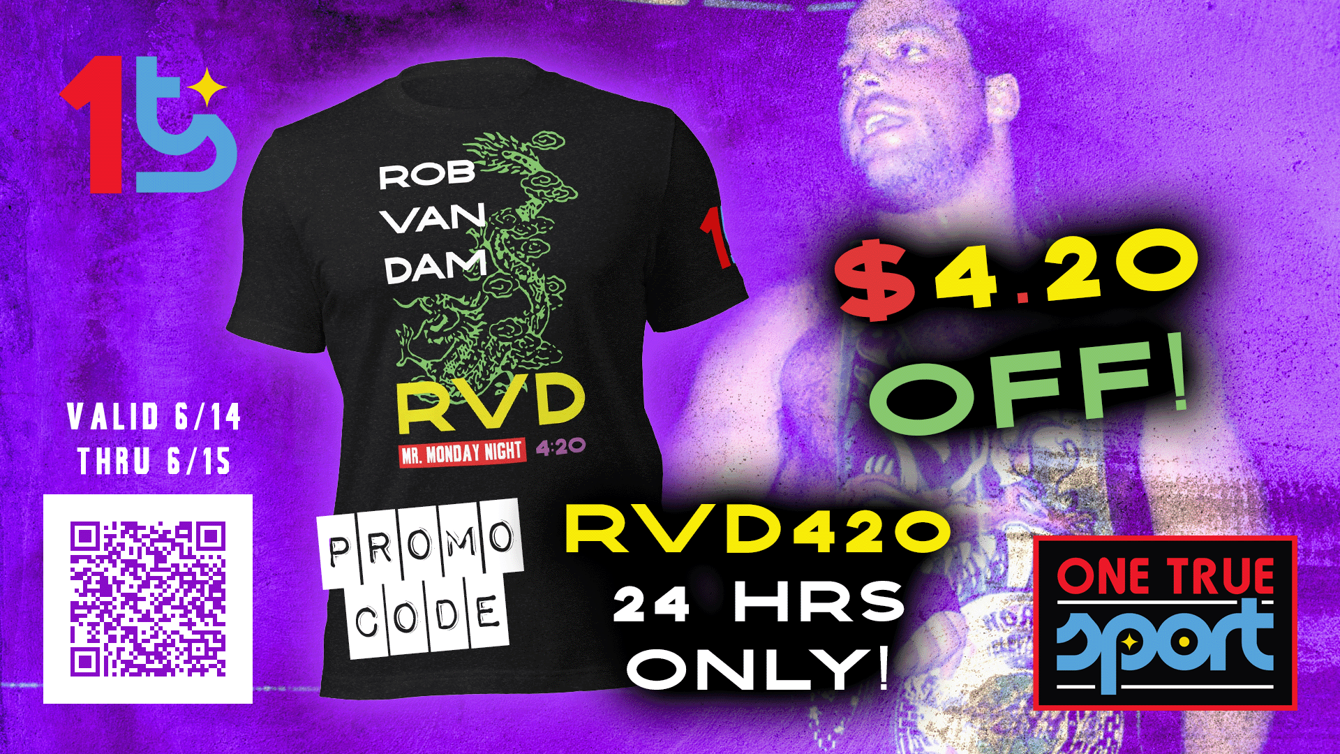 Logotipo De Rob Van Dam 2024