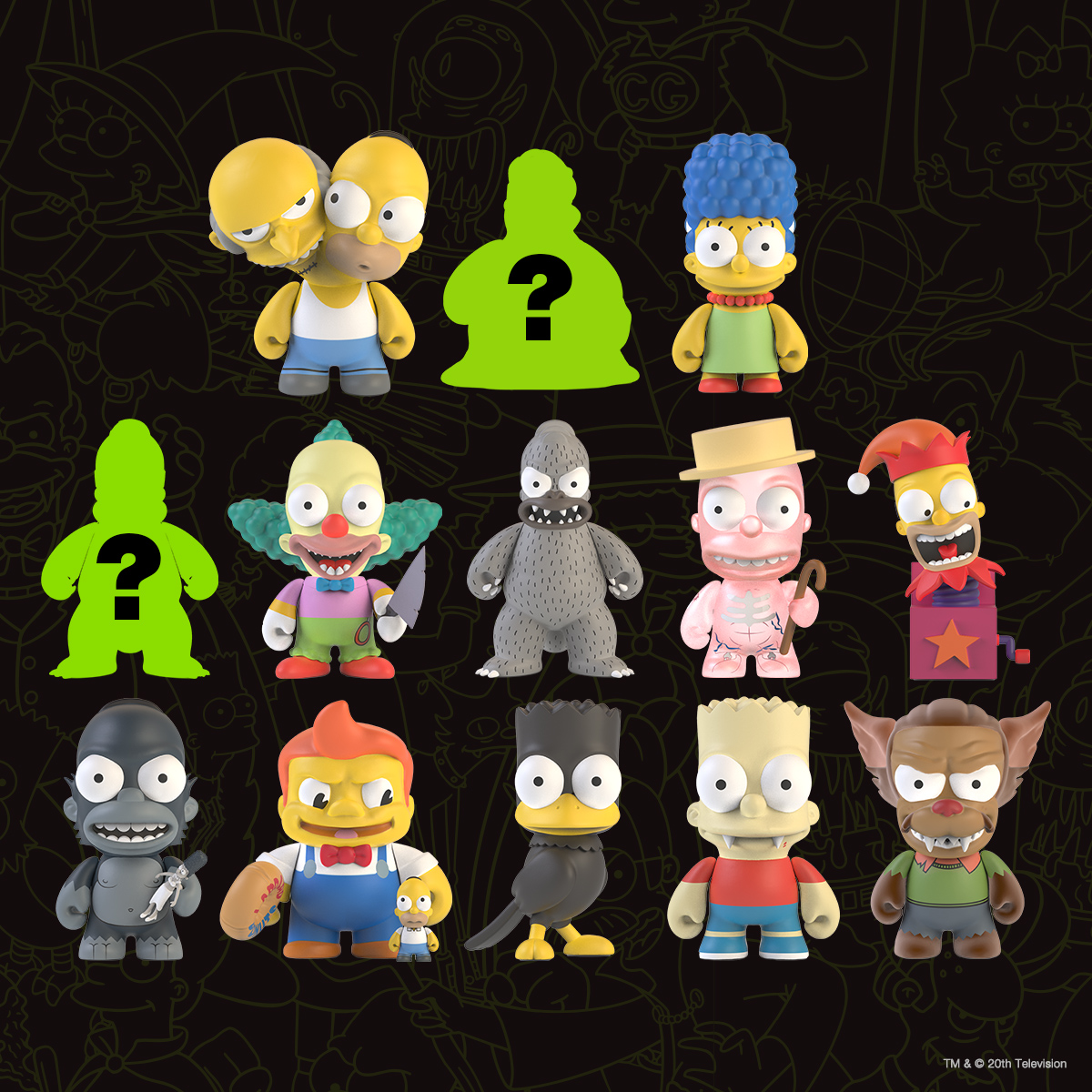 Creepypasta Serie Figuren Funko Mystery Minis Horror Classics Series 3