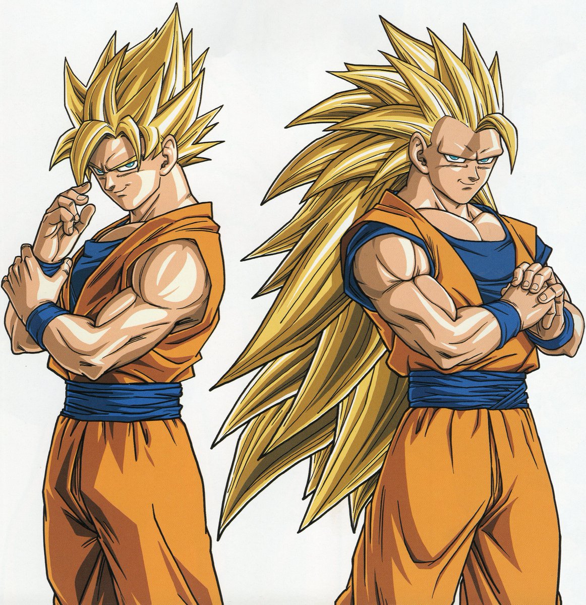 My HQ scans from : Dragon Ball Kiniro no Senshi TV Anime illustration ...