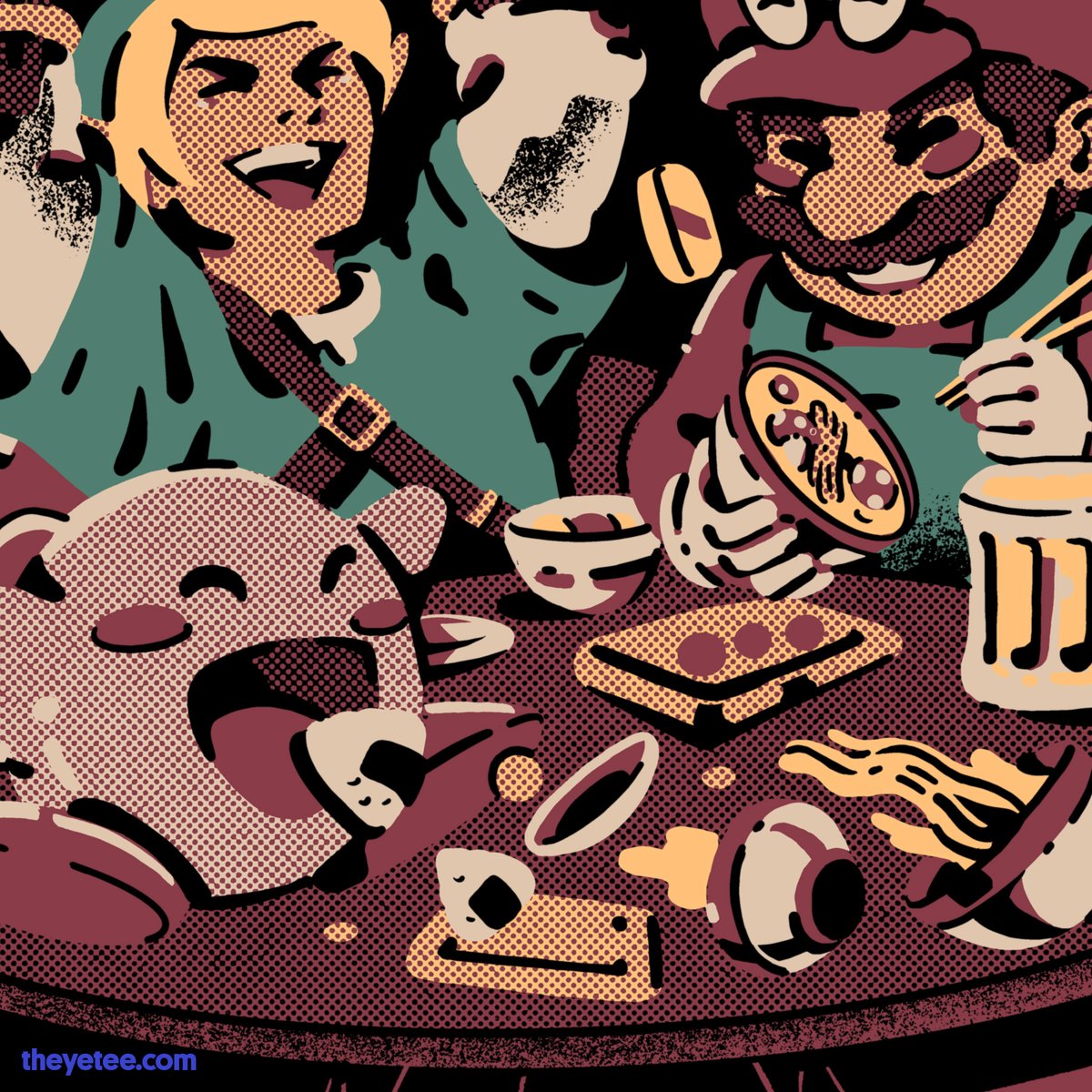 ルイージ ,マリオ 「Super smashed… #sneakpeek #dailytees 」|The Yetee 🌈のイラスト