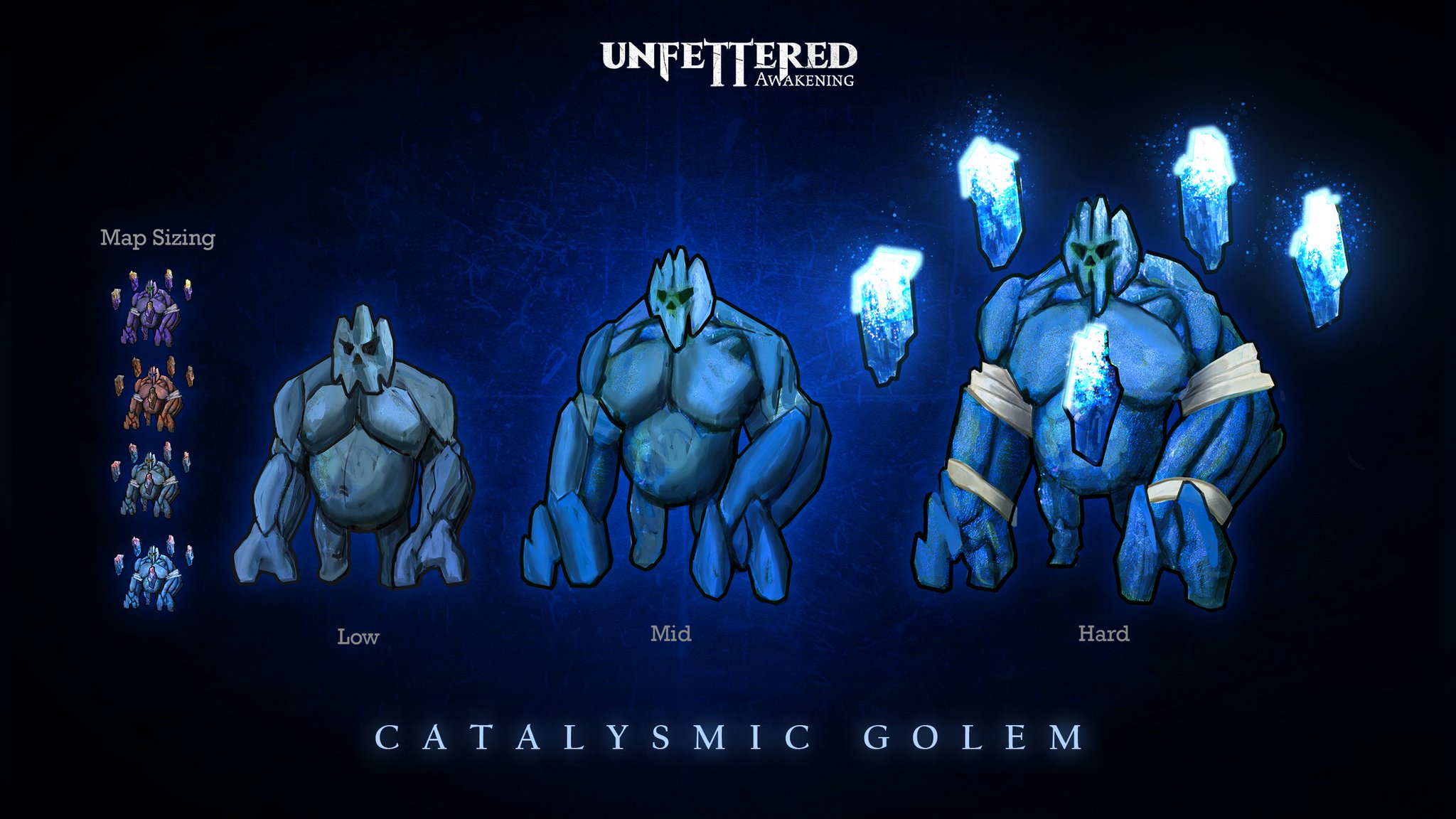 Rock Golem By Ice Ice Golem G0069 G0070 ,goon Master, Medium