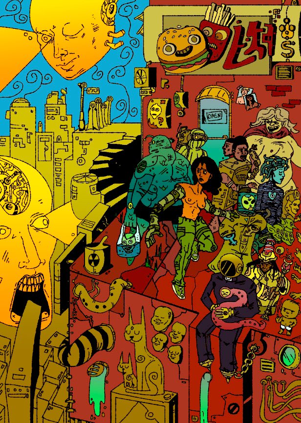 「@gurchinvg Would love to participate .. these r my zaniest d」sloshua🍩 COMMS OPEN!の漫画