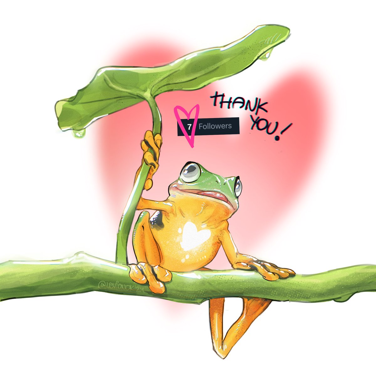 「you guys are crazy! thank you so much 」|LEVIONOK 🇺🇦のイラスト