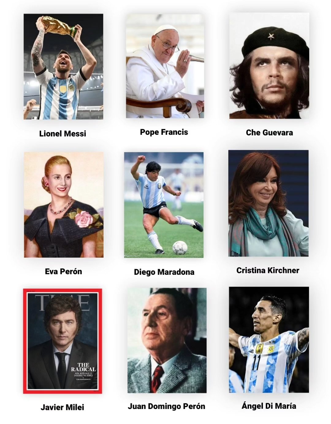 Famous Argentinian People