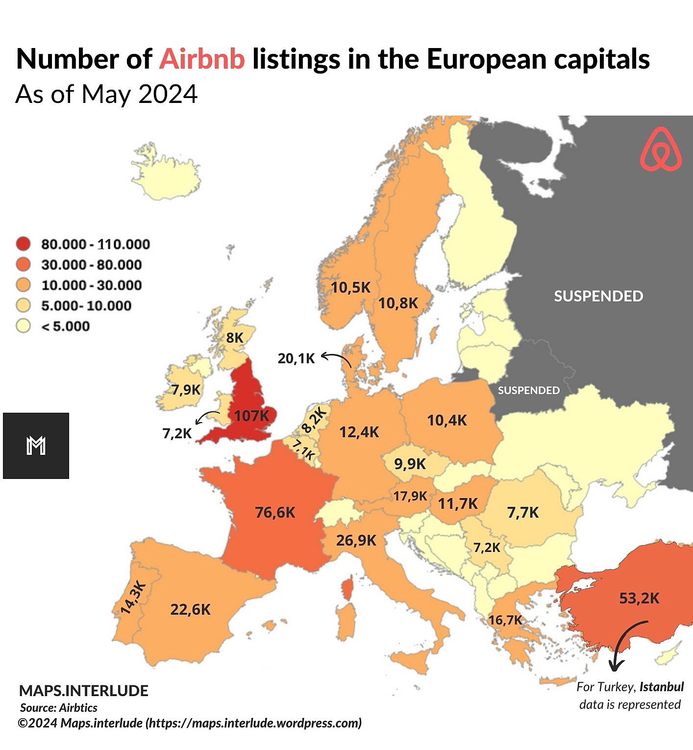 Europe Map With Capitals 2024