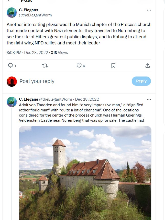 A Process Church Chapter house is opened in San Francisco in December ...