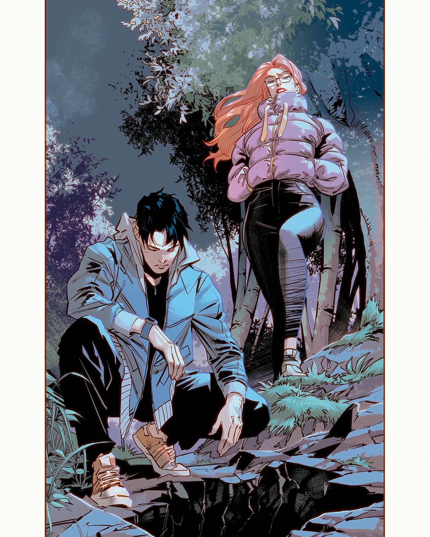 Dick Grayson E Barbara Gordon Comic Excerpt] Apparently Dick And