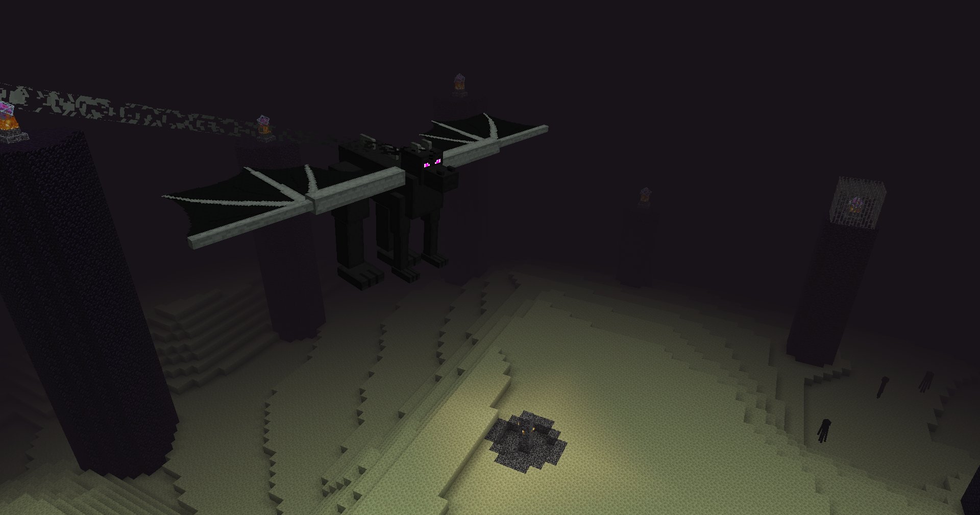 Ender Dragon Model 3D Printable Minecraft Ender Dragon By Mark Ledwold