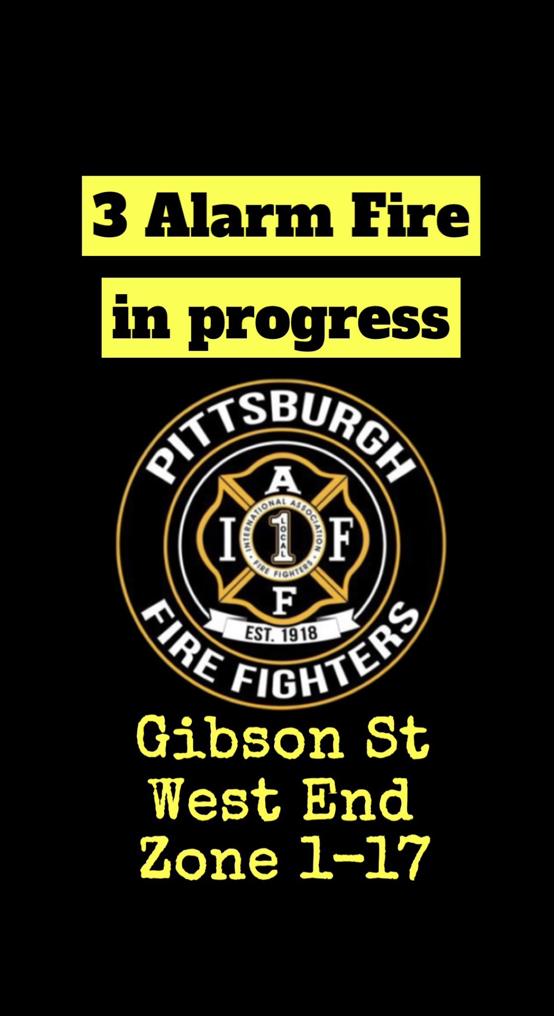 Pittsburgh Fire Department Logo