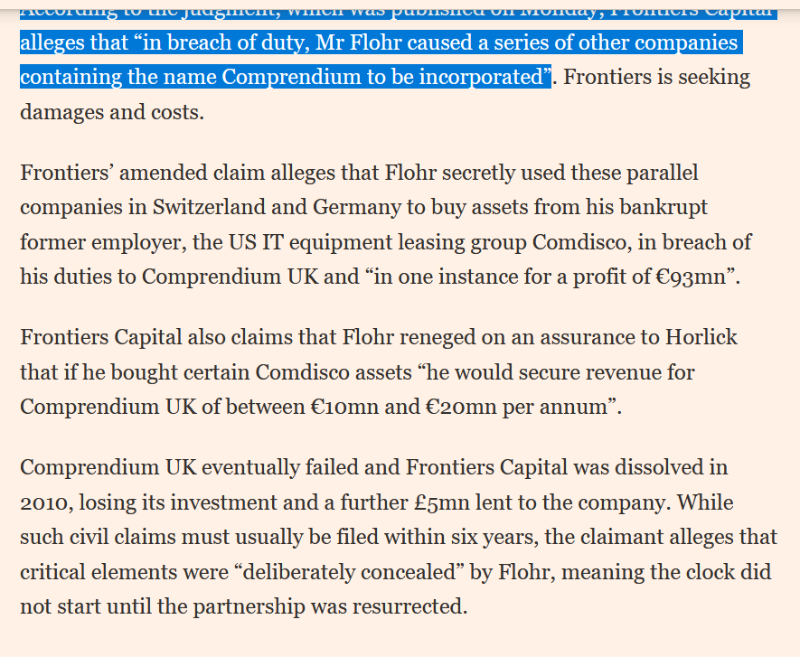 Did Swiss billionaire Thomas Flohr , founder of VistaJet really charge ...