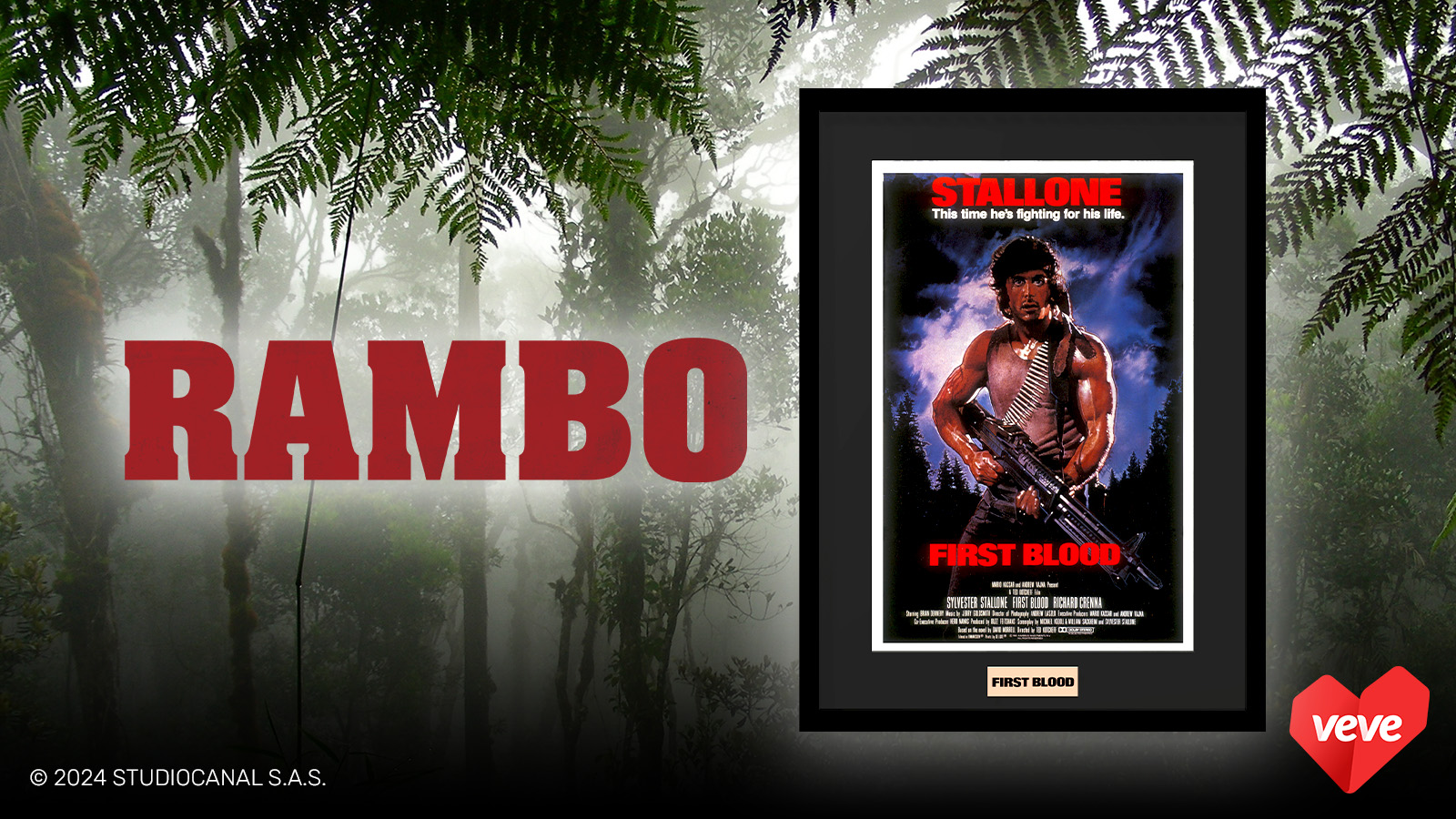 Poster De John Rambo Ideally I Am Imagining The Dogs Head Instead Of