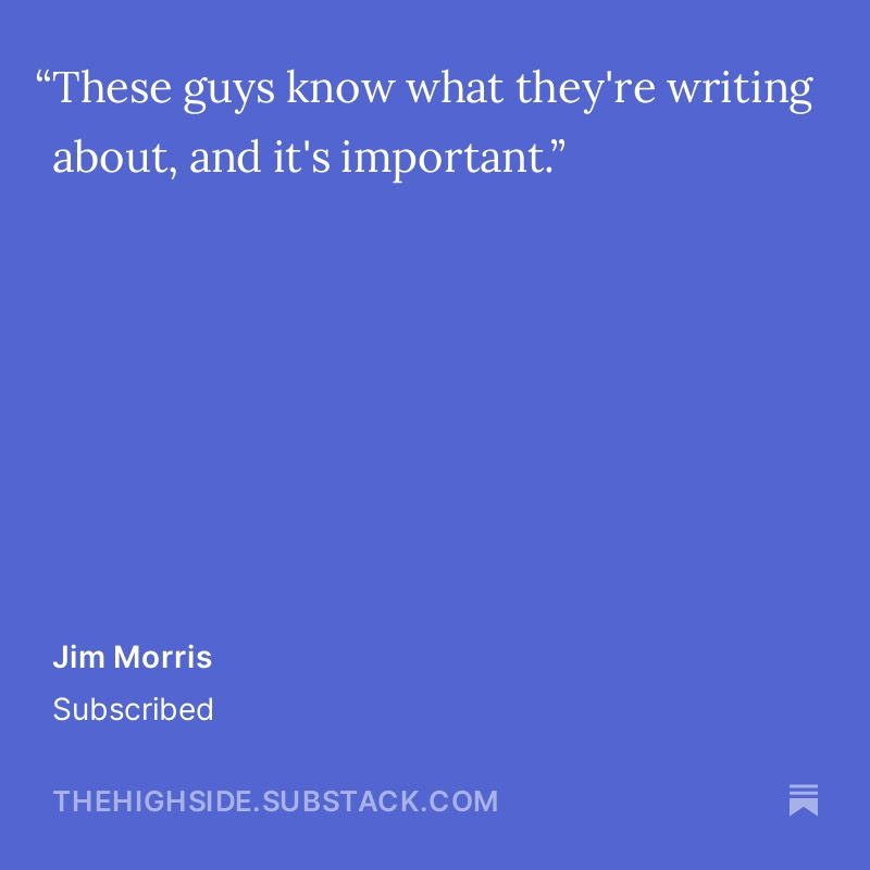 Jim Morris Sean D. Naylor On X: "High Praise For