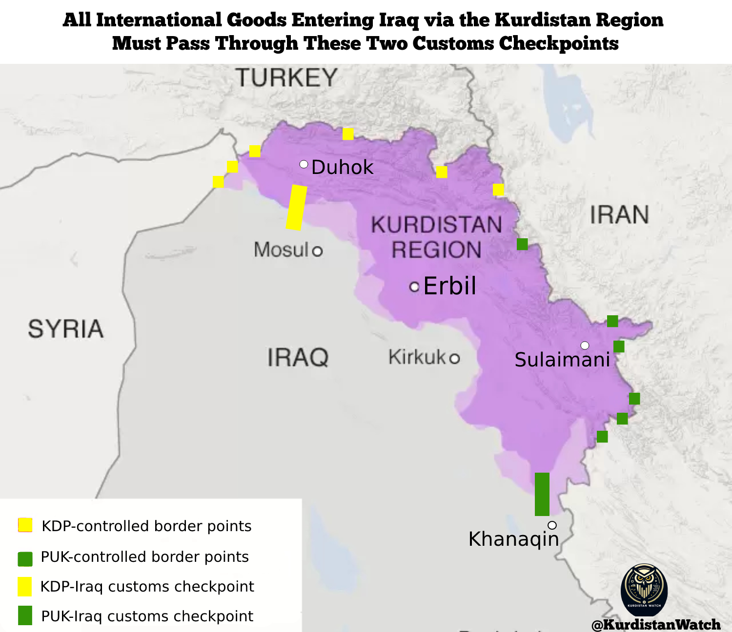 Kurdistan Regional Government Borders The Class Structure Of Kurdish