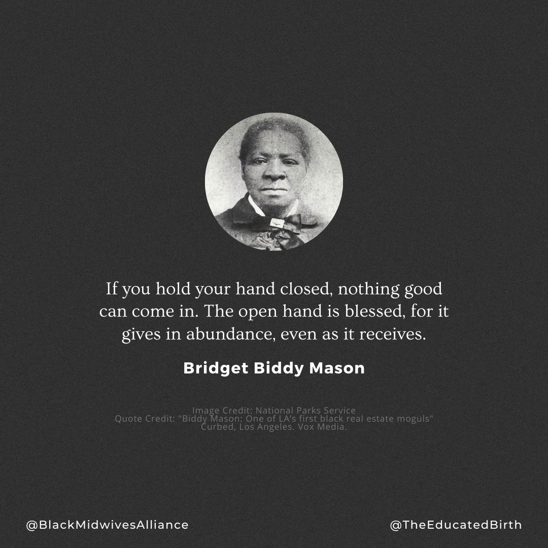 Bridget Biddy Mason Quotes First Candle Black History Month